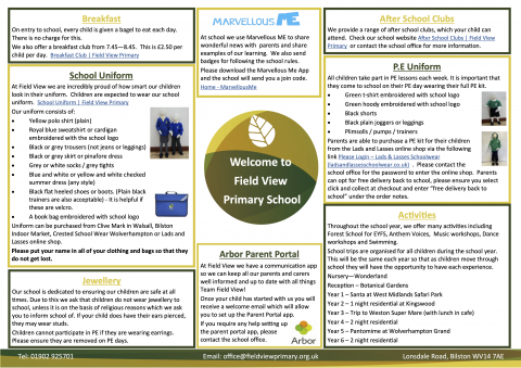 Welcome To Field View! | Field View Primary